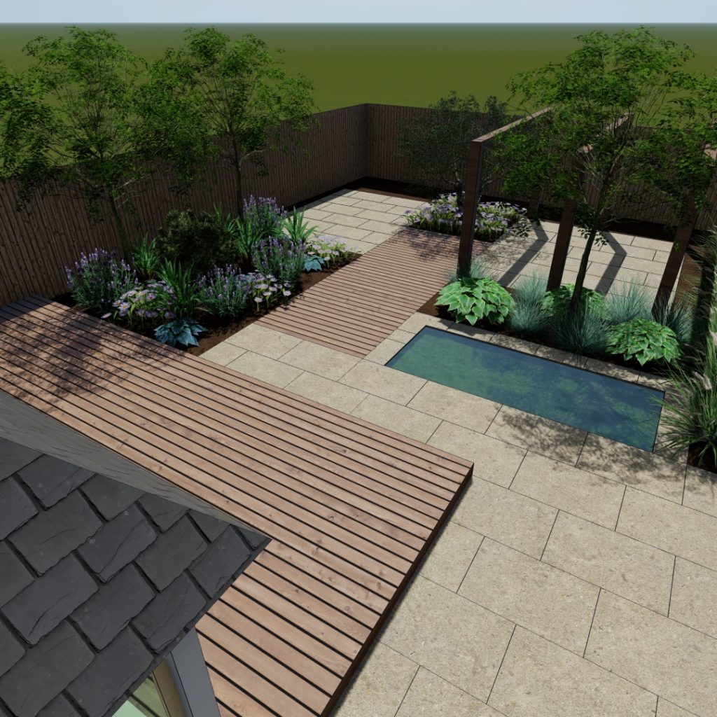 3D Garden Design - Limitless Landscapes - Garden Designers in Herts
